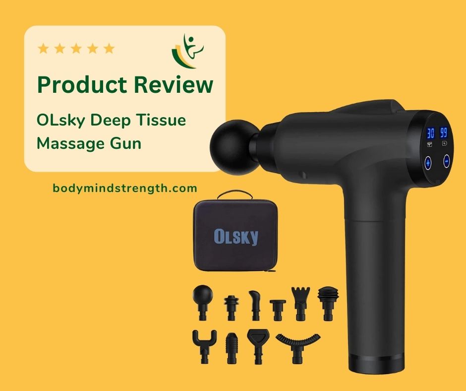 OLsky Massage Gun Review - Best Handheld Electric Deep Tissue Muscle ...