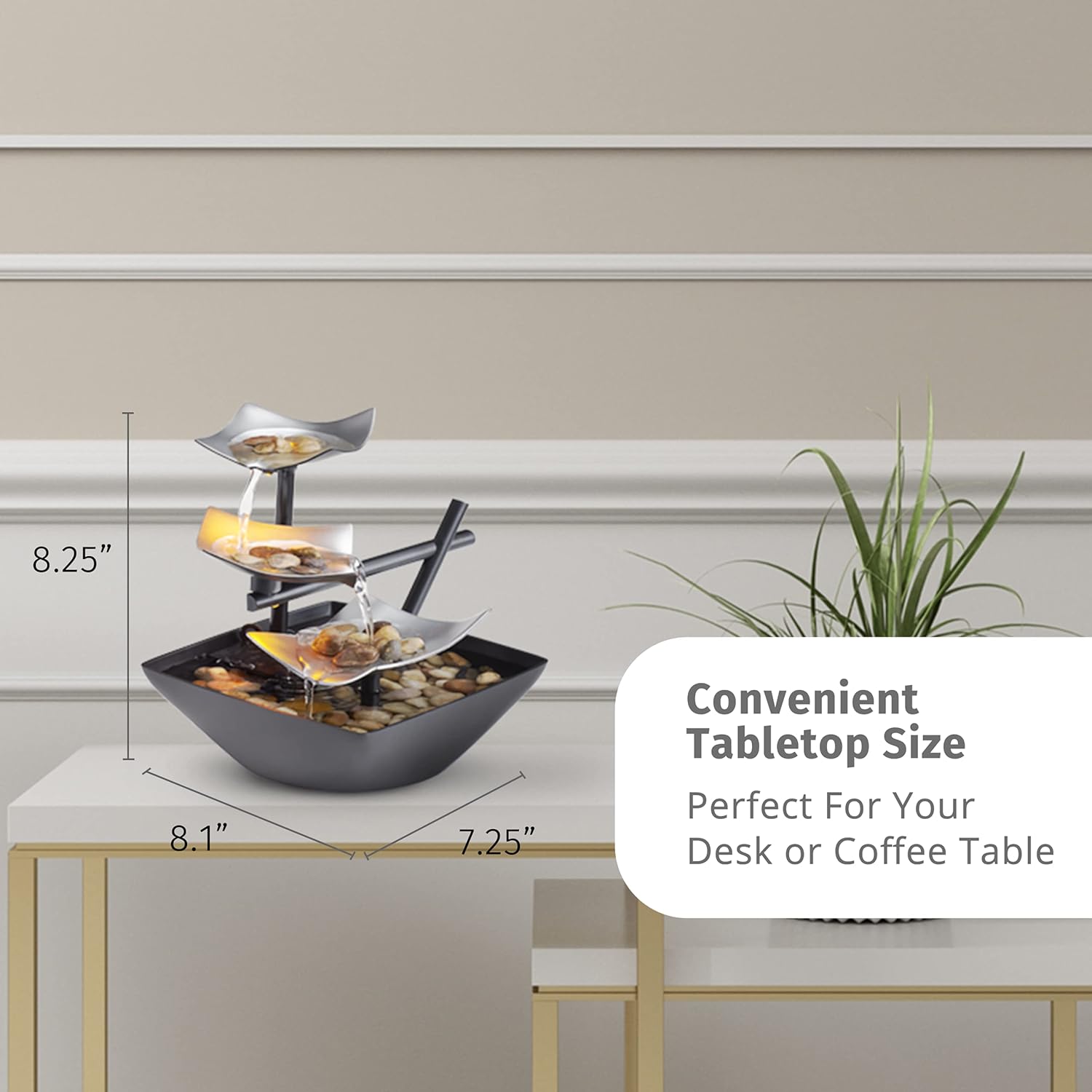 Homedics Tabletop Water Fountain Review - Relaxation and Décor for Your ...