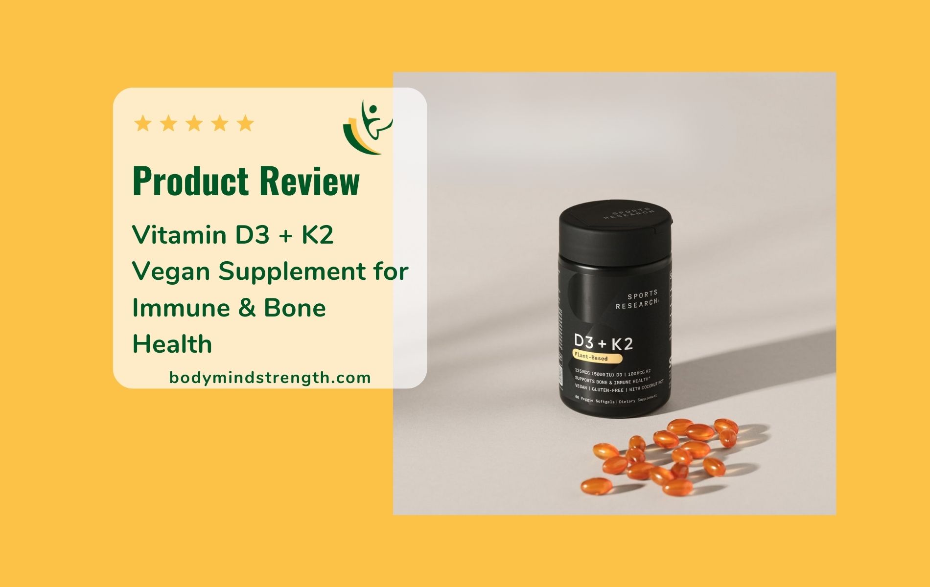 The Ultimate Vegan Supplement for Bone Health - BodyMindSTRENGTH